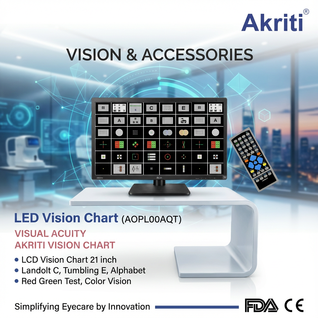 LED Visual Acuity Chart System – Akriti Ophthalmic