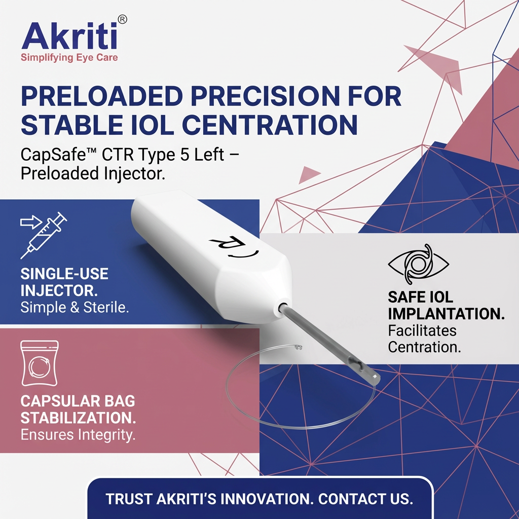 Preloaded Capsular Tension Ring Type 4 Right – Akriti Ophthalmic