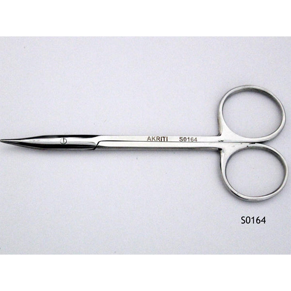 Stevens Scissors Curved – Akriti Ophthalmic