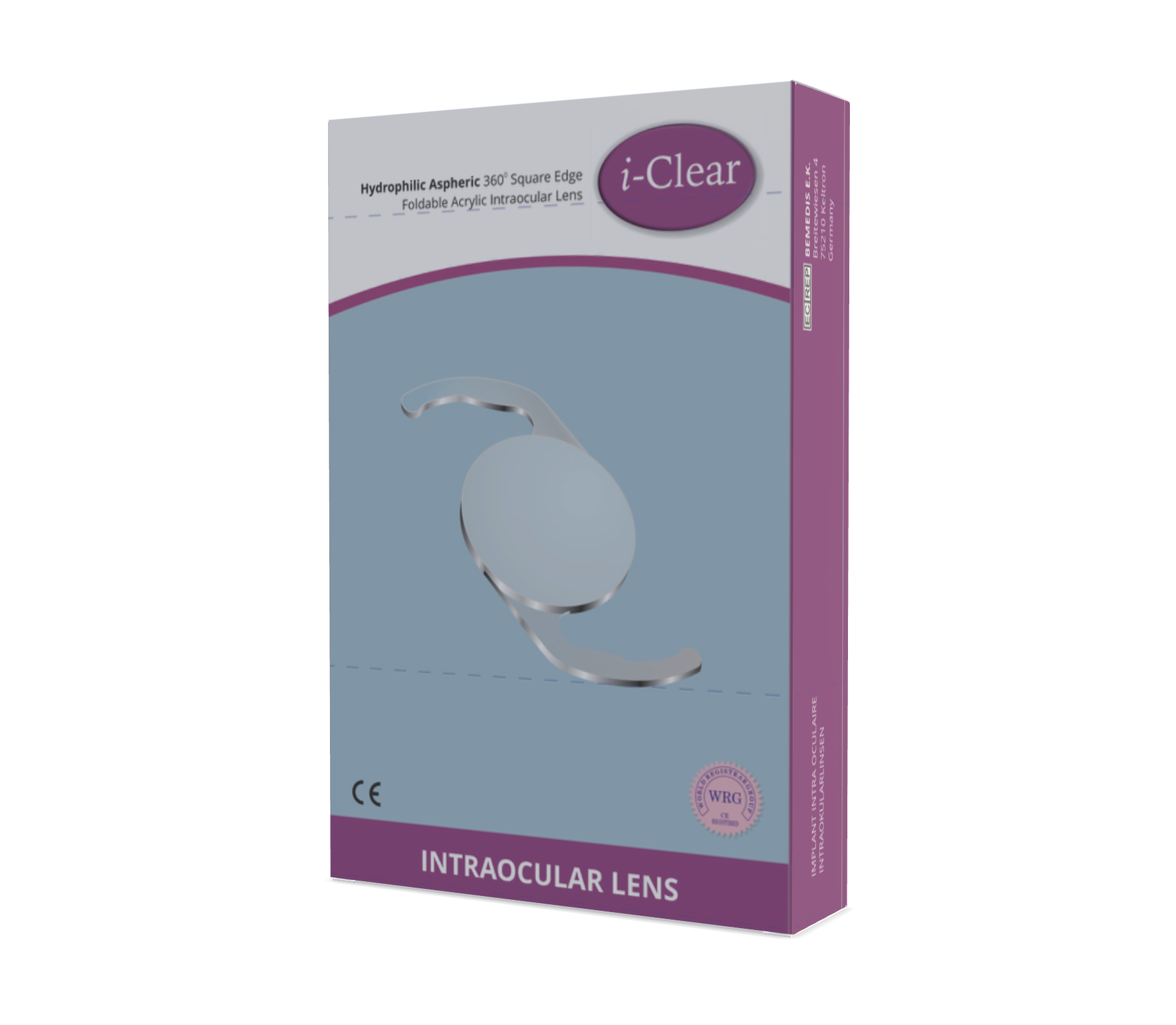 i-Clear Series Intra Ocular Lens – Akriti Ophthalmic