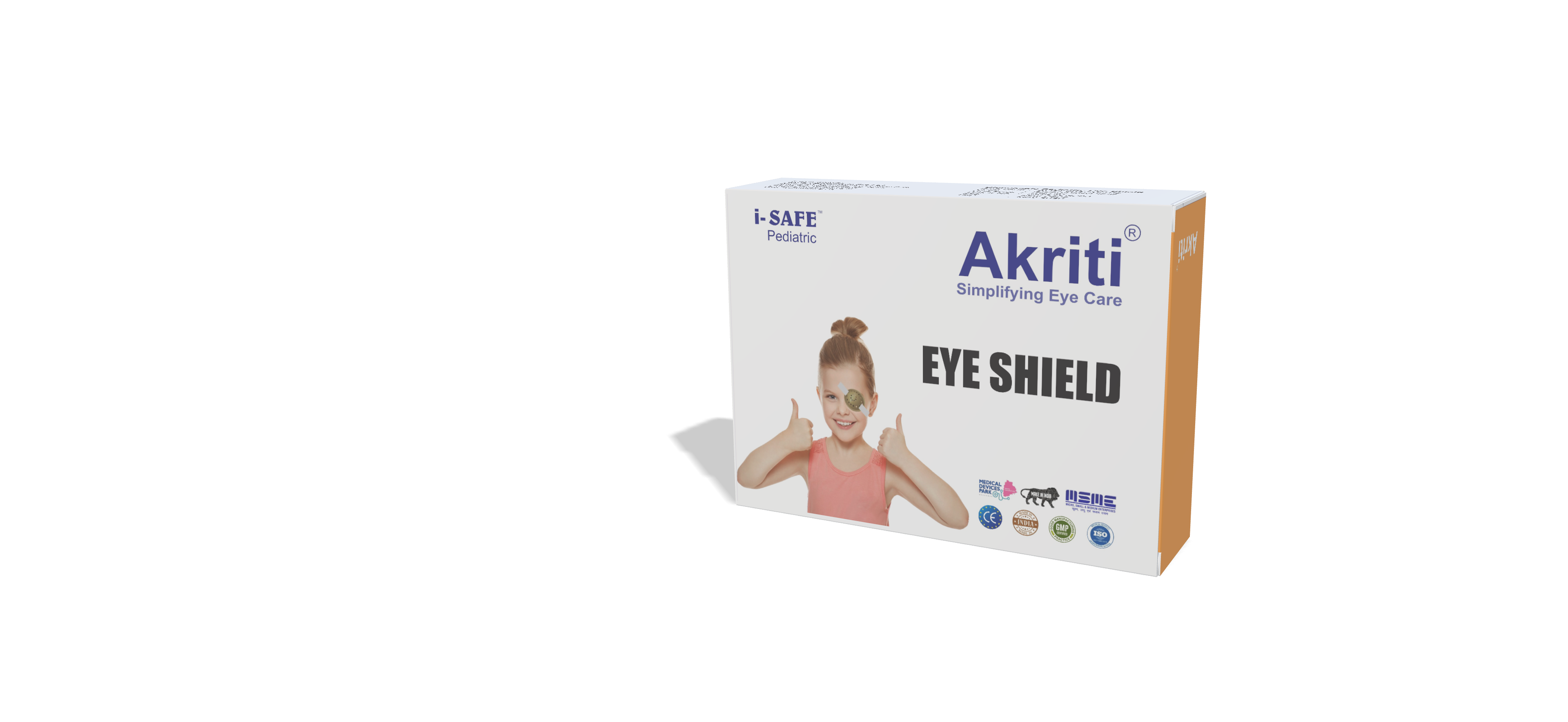 Eye Shield Child pk/100 Unsterile PP – Akriti Ophthalmic