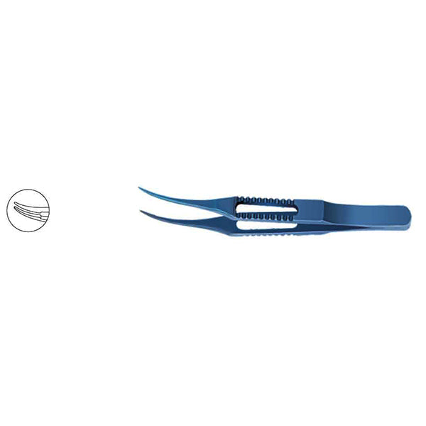 Forceps Tying Curved – Akriti Ophthalmic