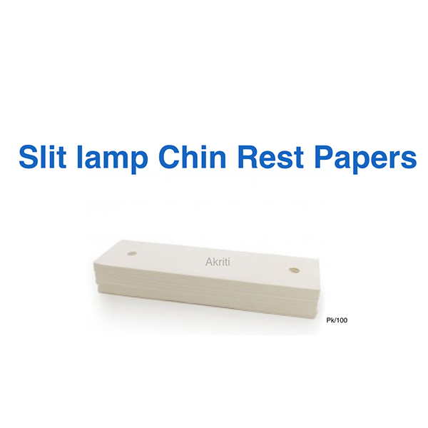 Slit lamp Chin Rest Papers pk100 – Akriti Ophthalmic