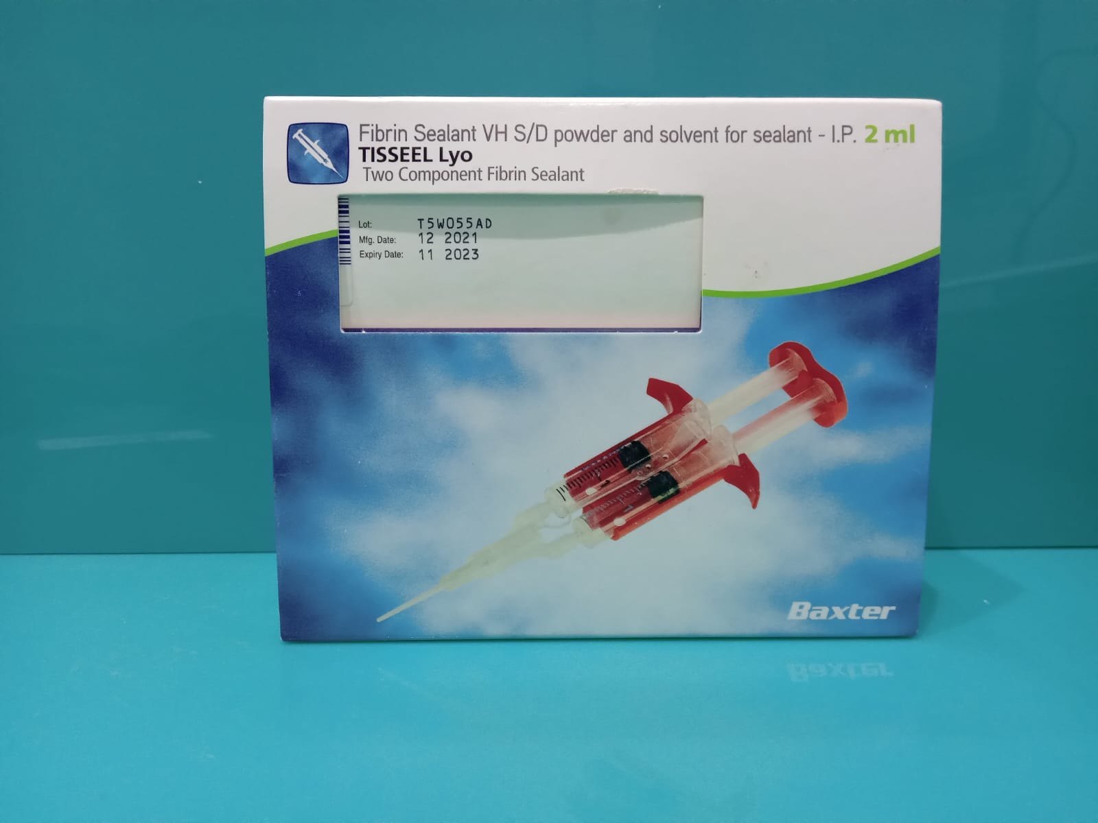 TISSEEL Baxter Two-Component Fibrin Sealant 2 ml – Akriti Ophthalmic