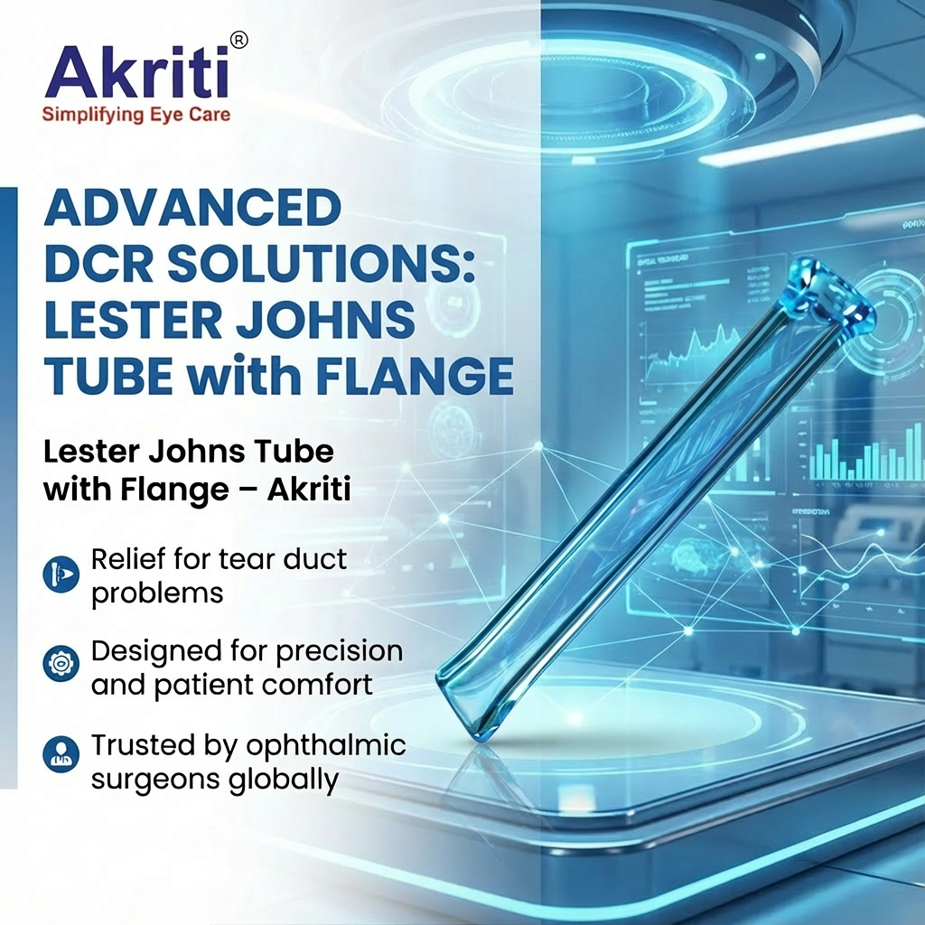 Lester Johns Tube 3.5X 15mm with Flange – Akriti Ophthalmic